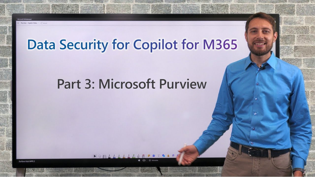 Data Security for Copilot for M365 - Part 3: Purview - YouTube