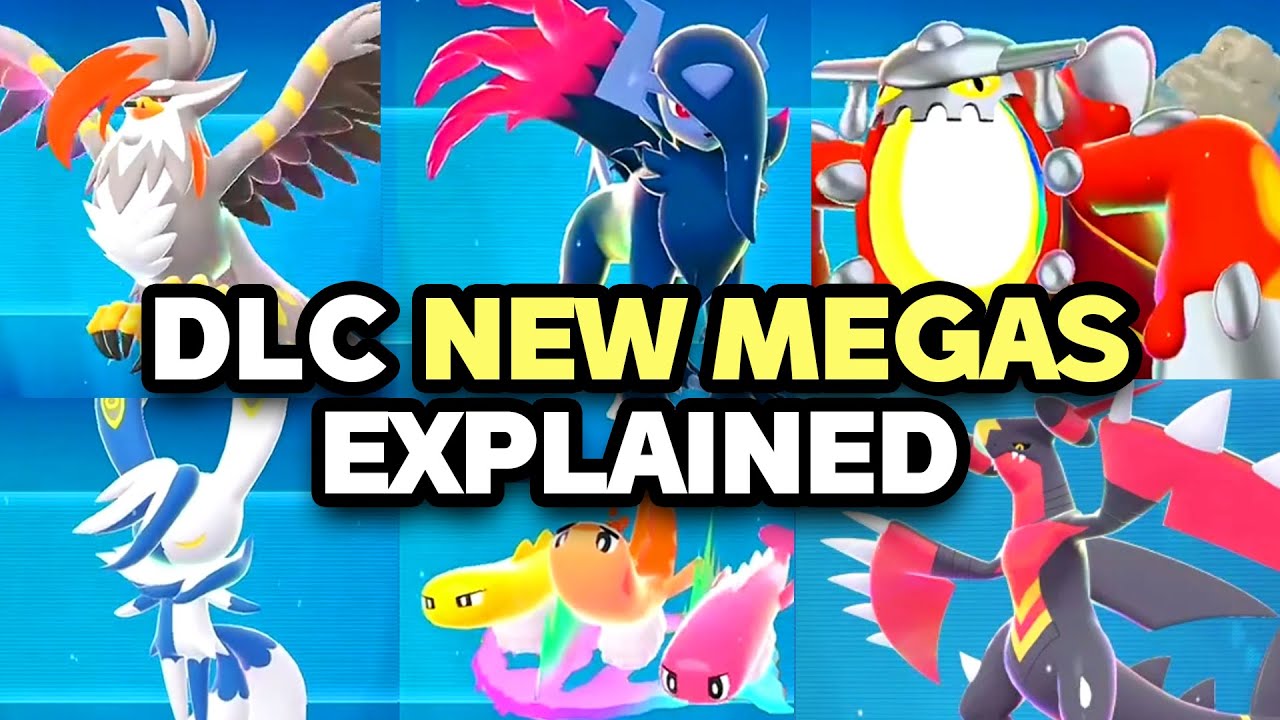 MORE NEW Mega Evolutions from DLC Pokemon Legends Z-A Mega Dimensions ...