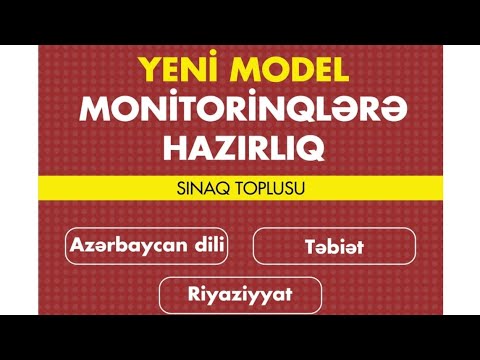 6-cı sinif Yekun Monitorinq 5 izə nəşriyyatı #monitorinq #maths #təbiət #riyaziyyat 
