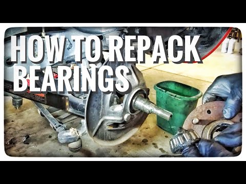 C3 Corvette front wheel bearings. - YouTube