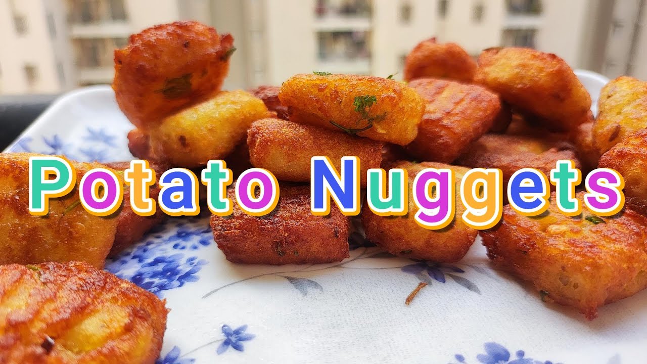 Crispy Potato Nuggets Recipe | Quick & Easy Homemade Snack | Perfect ...