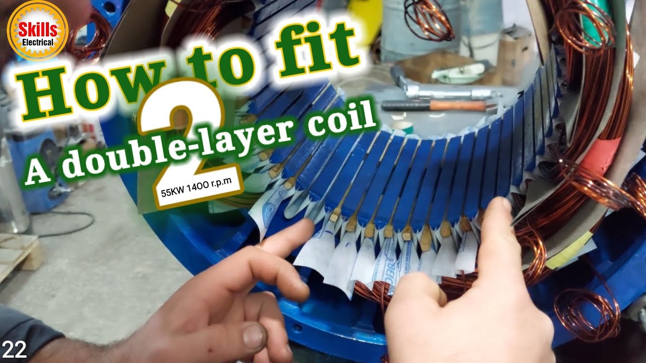 How to fit a double-layer coil - YouTube