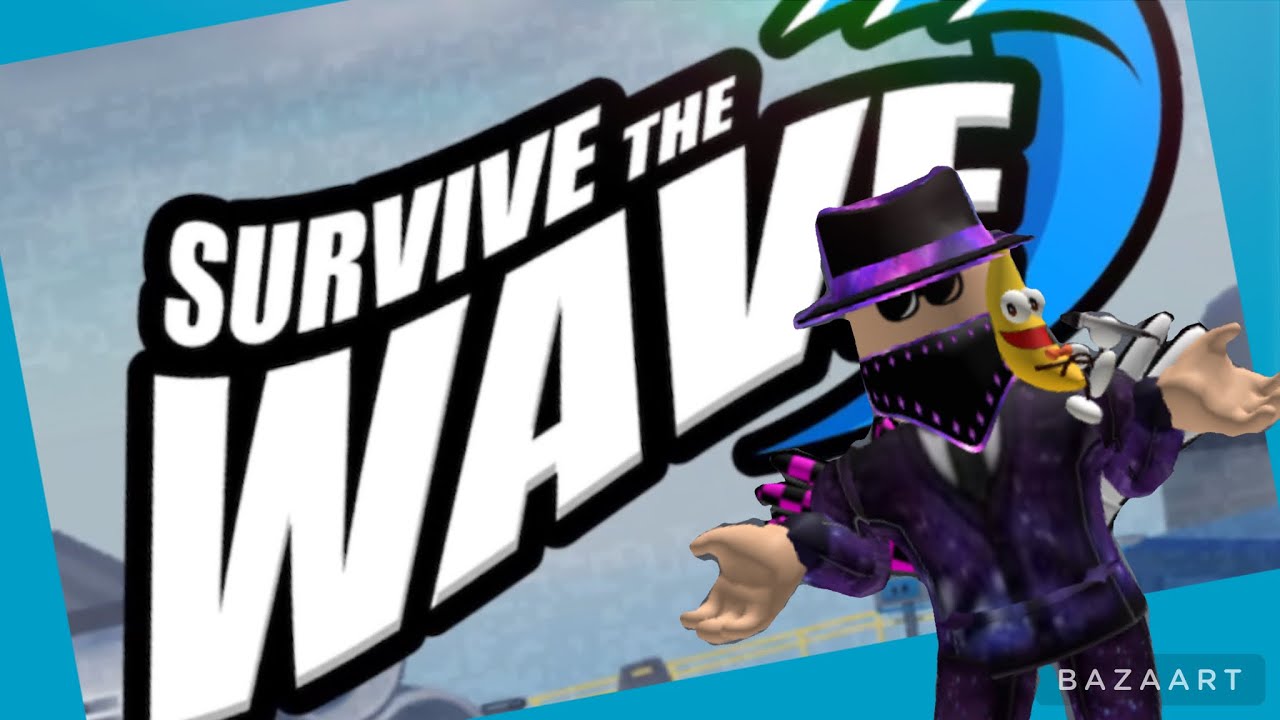 ROBLOX SURVIVE THE WAVE 🌊 - YouTube