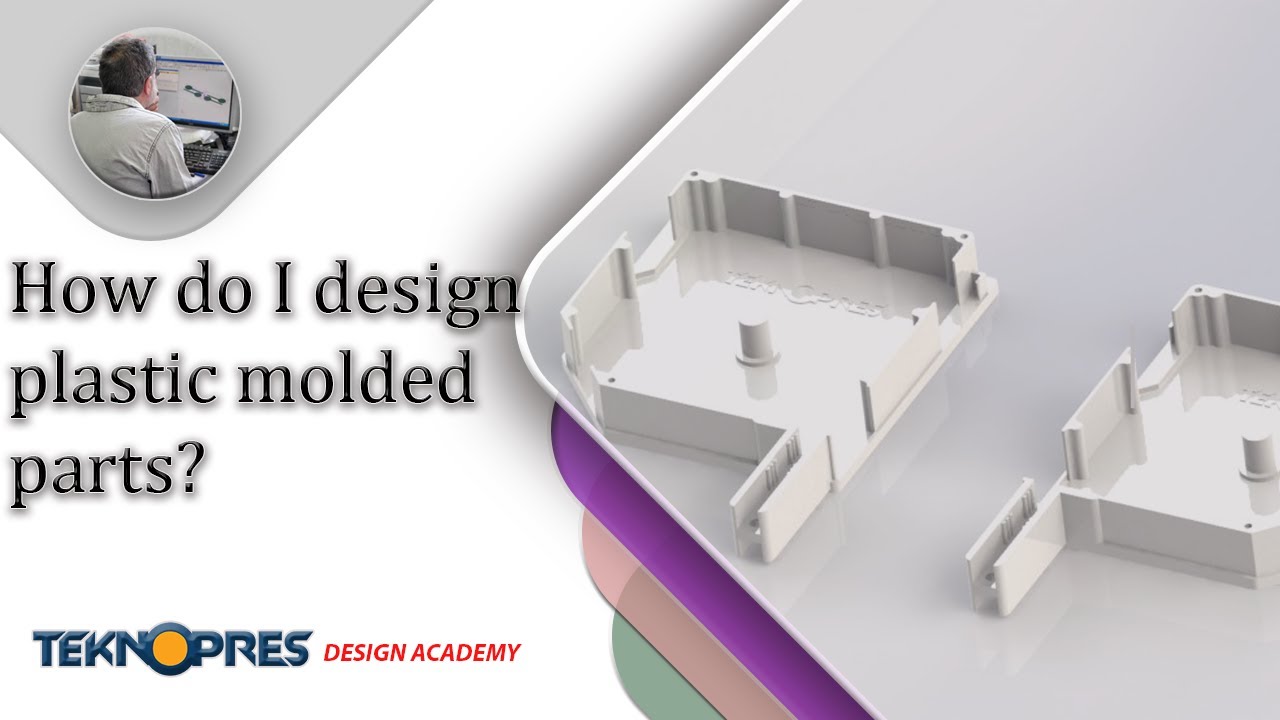 How do I design plastic molded parts? - YouTube