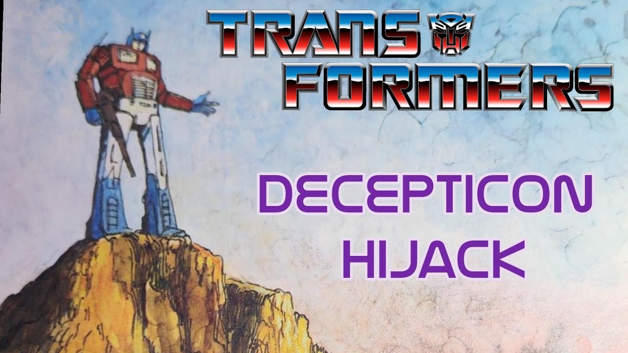 Transformers: Decepticon Hijack (80s Kid's Book) - YouTube