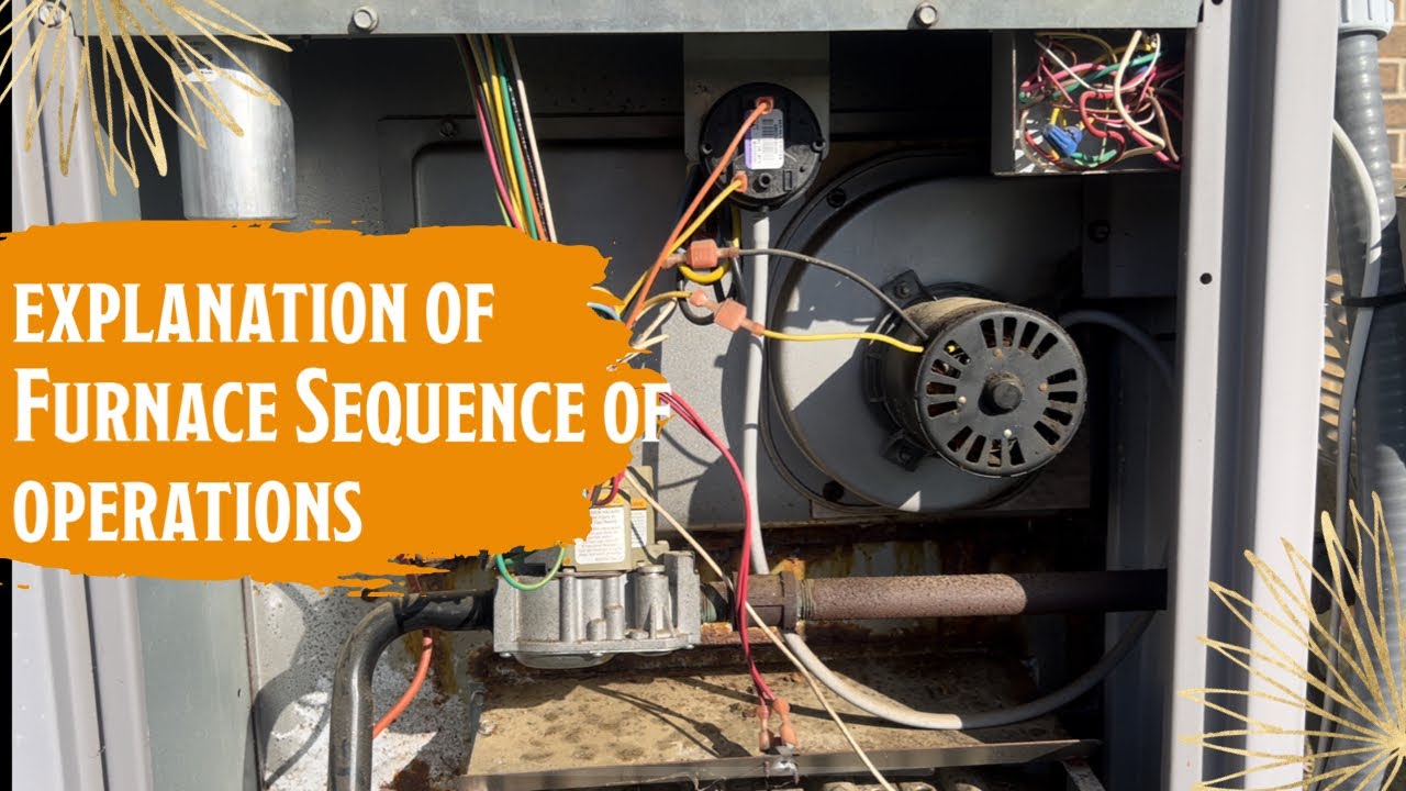 walk-through of gas furnace operation. - YouTube