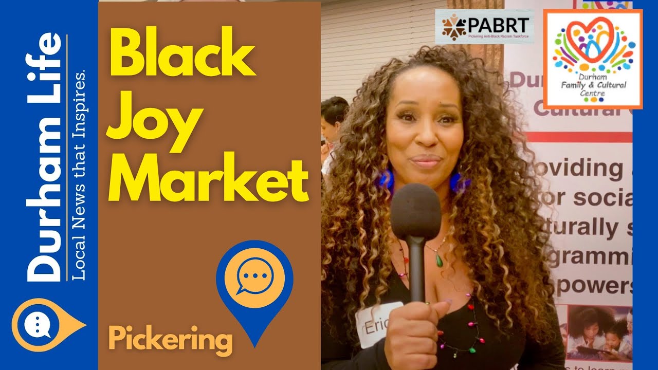 Black Joy Market in Pickering - Durham Life - YouTube
