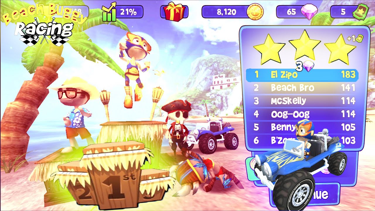 Level Up Beach Buggy 500HP Championship - El Zipo + Beach Buggy - Beach ...