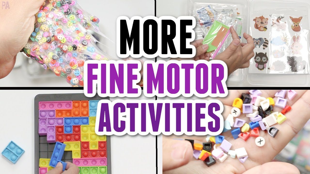 Building Fine Motor Skills: Creative Activities for Older Kids - Part 2 ...