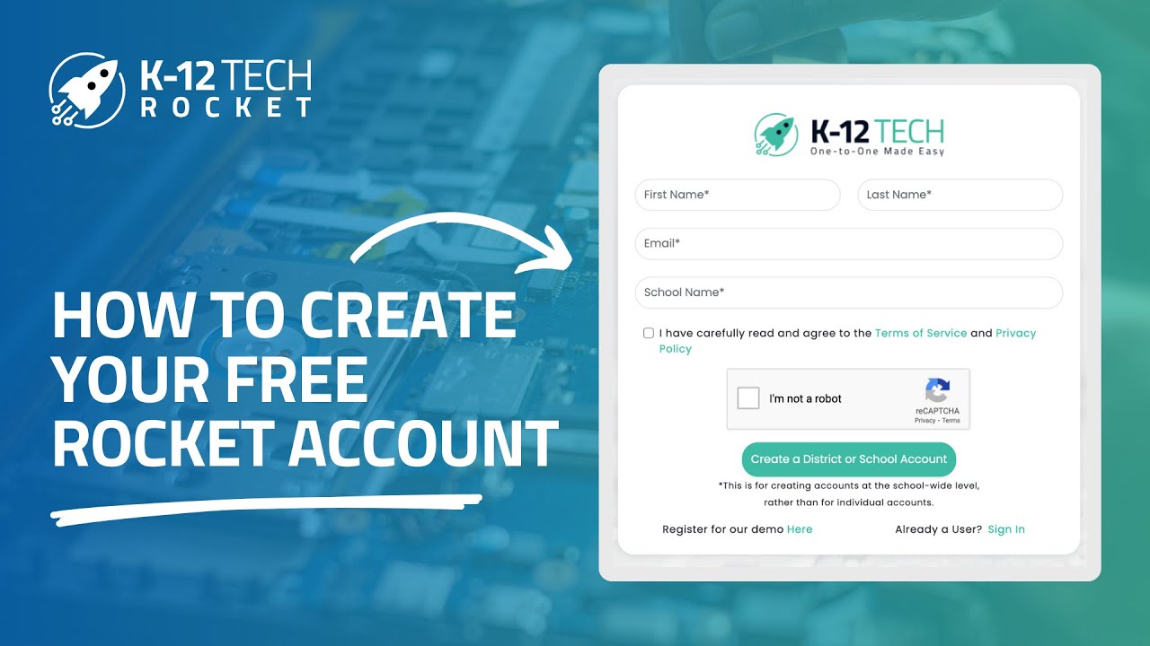 How to Create your FREE Rocket Account - YouTube