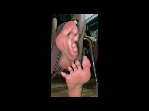 Asian soles long toenails