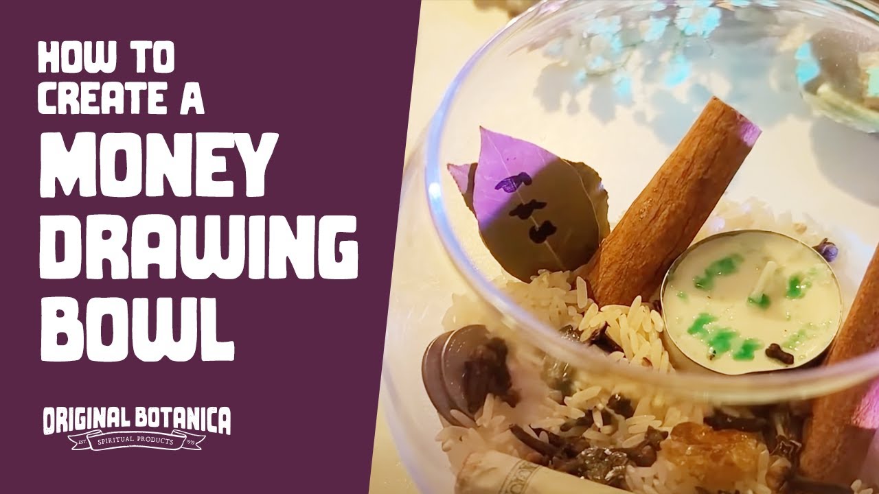 How To Create a Money Drawing Bowl - YouTube