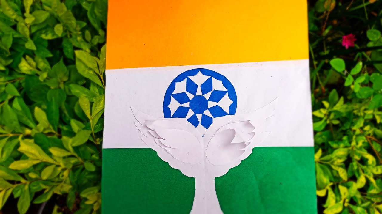 🇮🇳Independence day craft for school || tri color paper craft ||craft ...