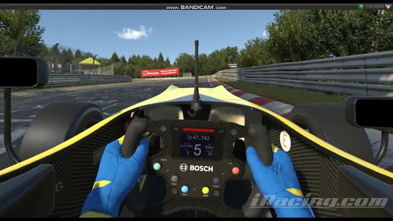 iRacing F3 Lap at Ring - YouTube