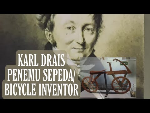 KARL DRAIS PENEMU SEPEDA #sepeda #bike #penemupertama - YouTube