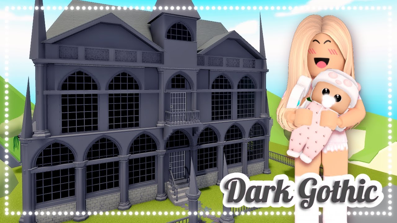 💖 CASA DARK GÓTICA || EXTERIOR 💖 Club Roblox - Speed Build ...