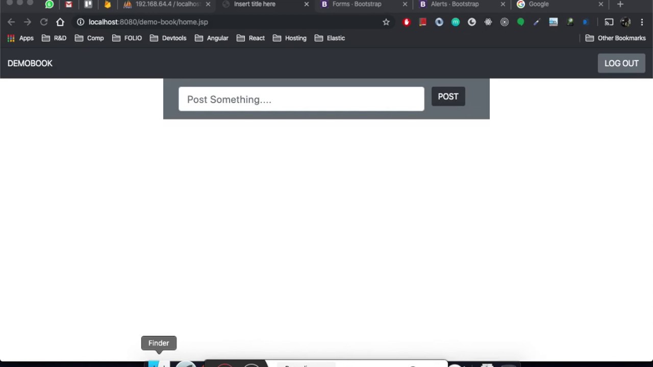 14. Linking Login Servlet with HomeServlet to prepare data for to display at Home page. - YouTube