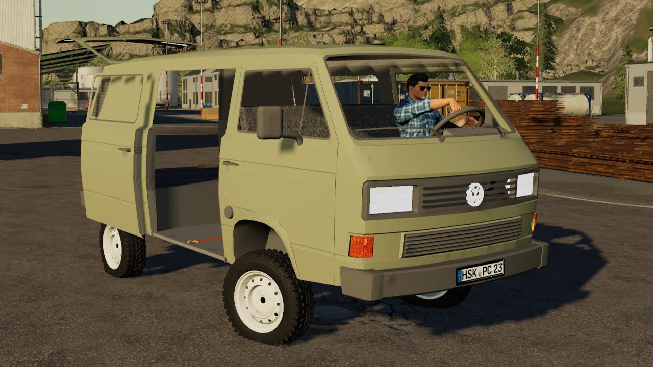 Volkswagen Transporter T3 - Farming Simulator 2019 [FS 19 LS 19 Car Mod ...