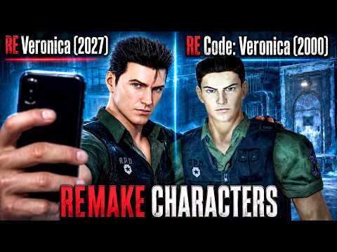 All Resident Evil Veronica Remake Characters | Resident Evil Code Veronica Fan Concept