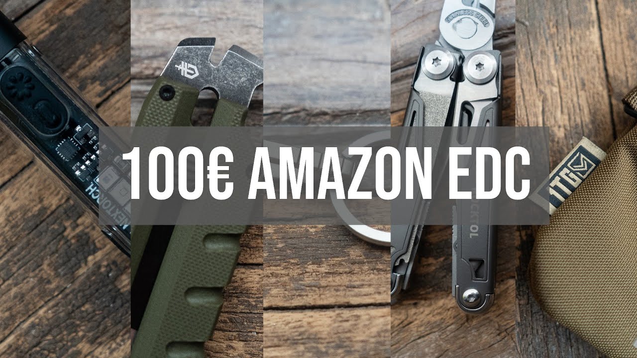100€ Amazon EDC | Budget EDC 2025 - YouTube