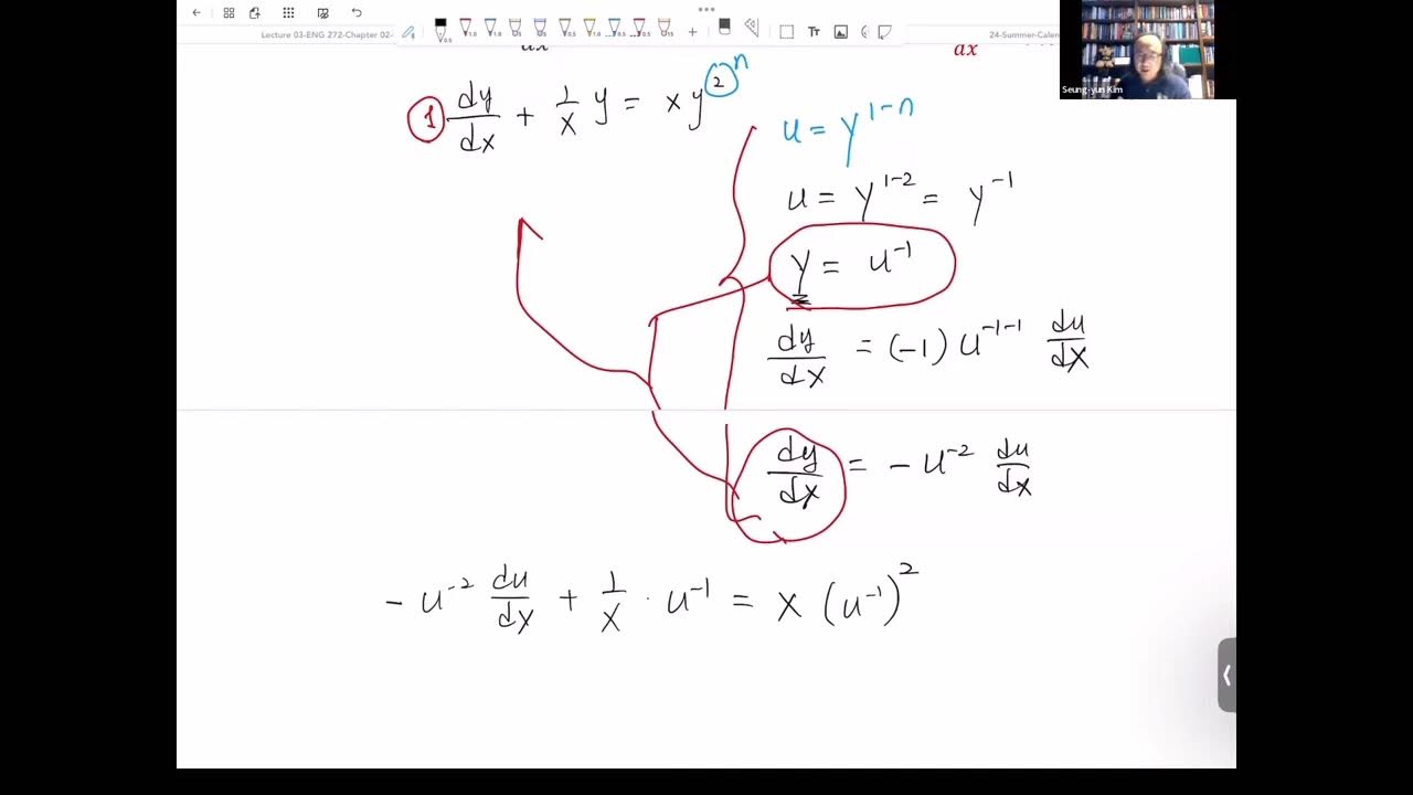 Lecture C2-07 - Section 2.5-c - Advanced Engineering Math - Chapter 2 ...