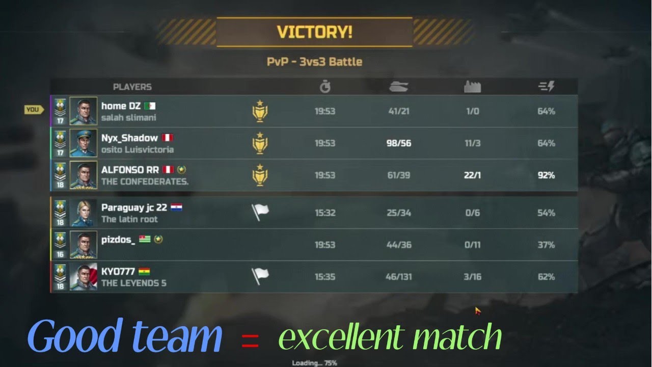 ART OF WAR3// 3 VS 3 // فريق جيد 👌= مباراة ممتازة 👍 - YouTube