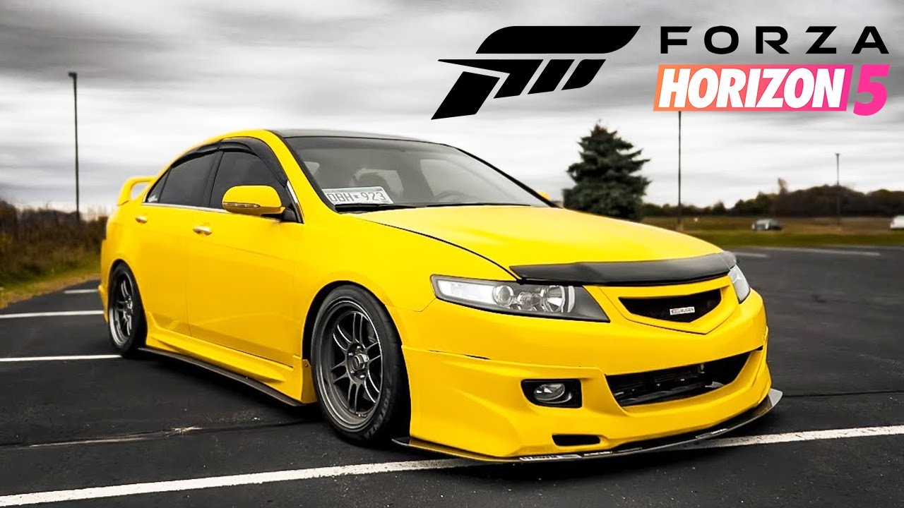 Acura TSX 2009 Test Drive in Forza Horizon 5 - YouTube