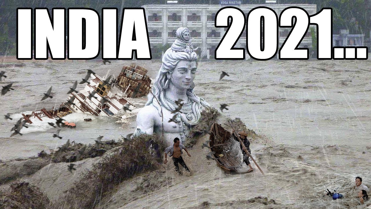 Apocalypse in India! Dharamshala is in chaos! The strongest Flash Flood ...