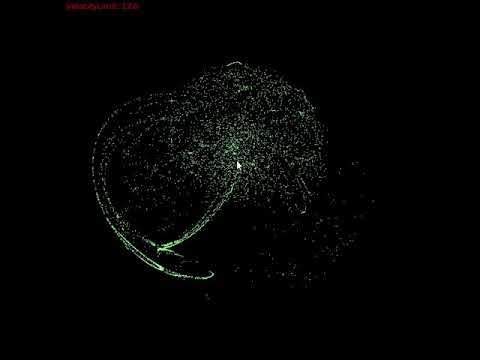 Particle System - JavaFx (with adjustable velocity limit) - YouTube