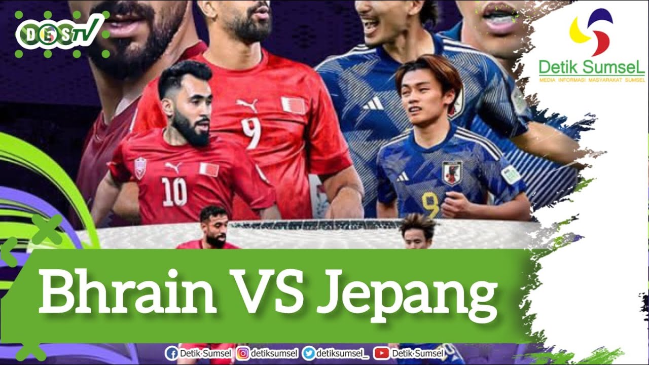 (LIVE) Bahrain vs Jepang langsung, Babak Pertama - YouTube
