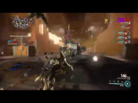 Warframe - Gara Gameplay [Alert - Nitain Extract - Defense] Jupiter, Io ...
