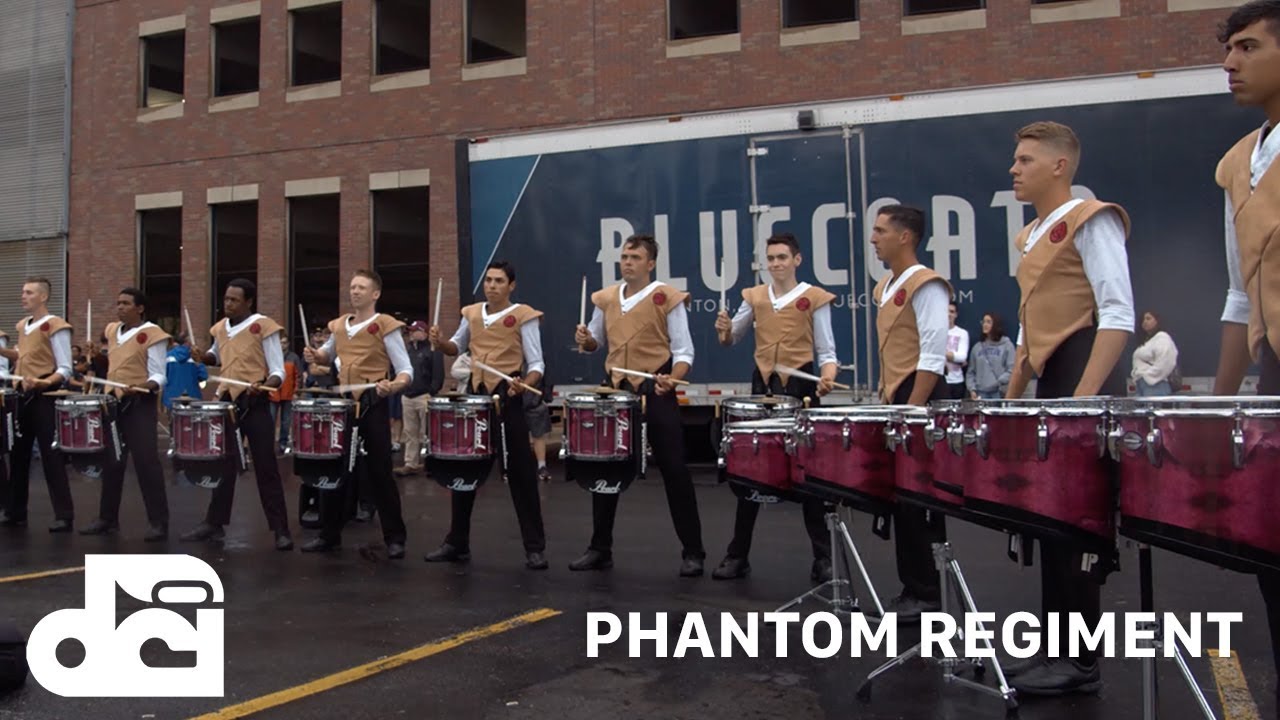 DCI 2019: Phantom Regiment Drumline - DCI Tour Premiere - YouTube