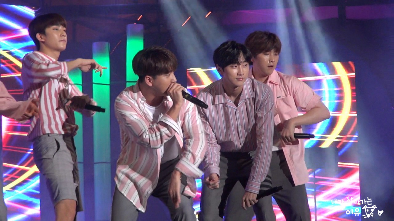 170721 B1A4 상주 MBC 가요베스트 잘자요 굿나잇 진영 - YouTube