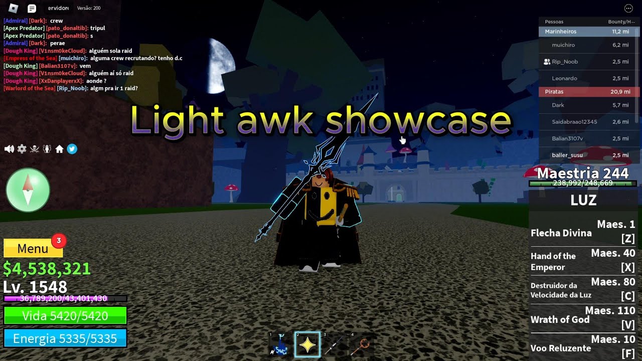 Light awk showcase - YouTube
