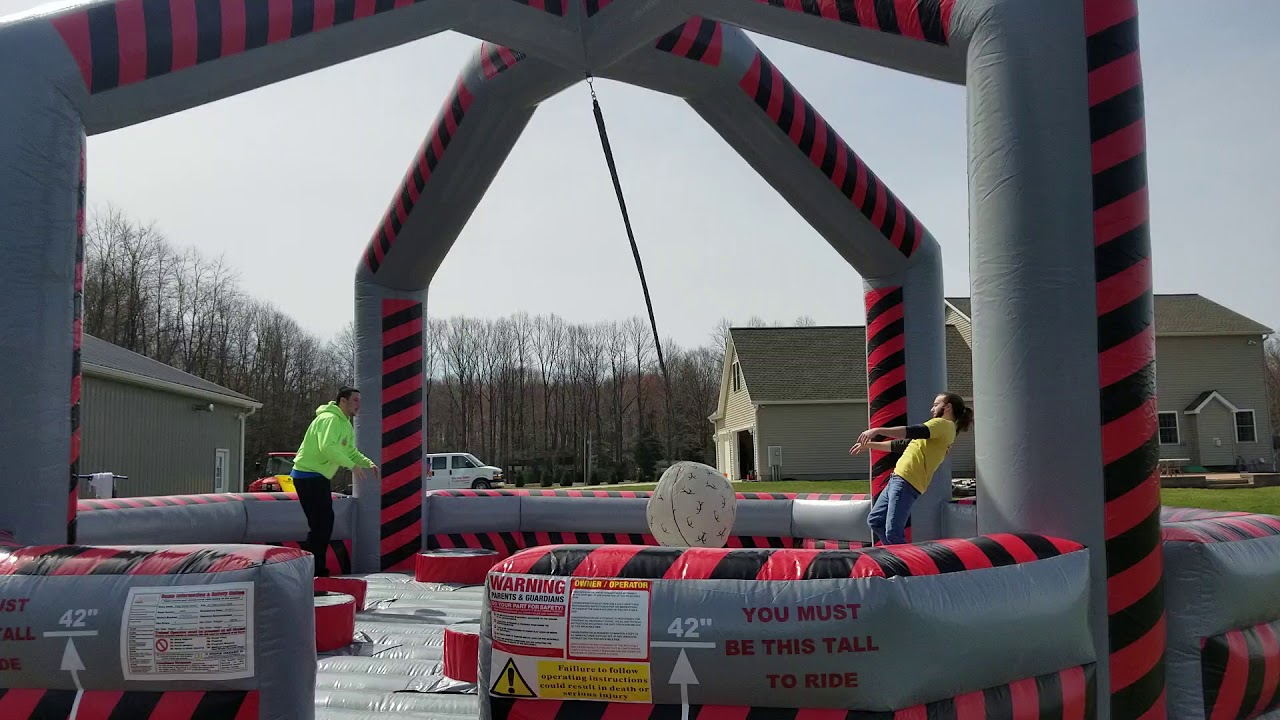 Wrecking Ball | Crazy Monkey Inc | Erie PA - YouTube