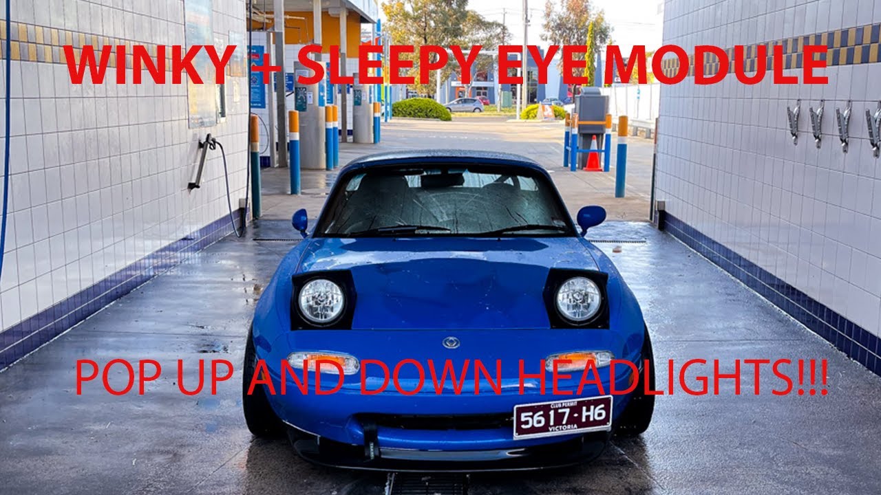 MX5 Sleepy + Winky eye Mod (4K) - YouTube