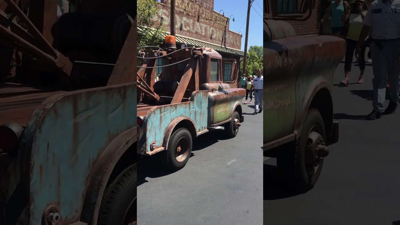 Mater Driving Backwards - YouTube