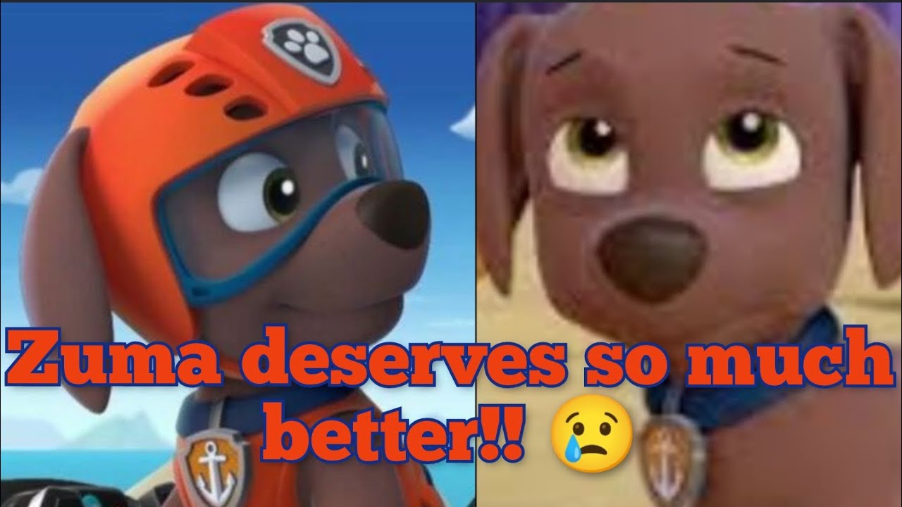 Paw Patrol | Zuma deserves better!!! - YouTube