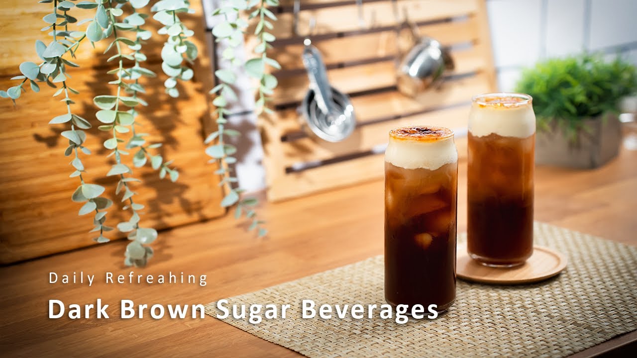 3 Easy-to-Make Daily Refreshing Dark Brown Sugar Iced Drinks | feat ...
