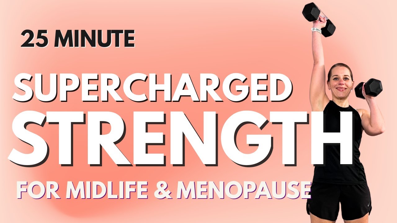25-Min Supercharged Strength Workout for Menopause Energy - YouTube