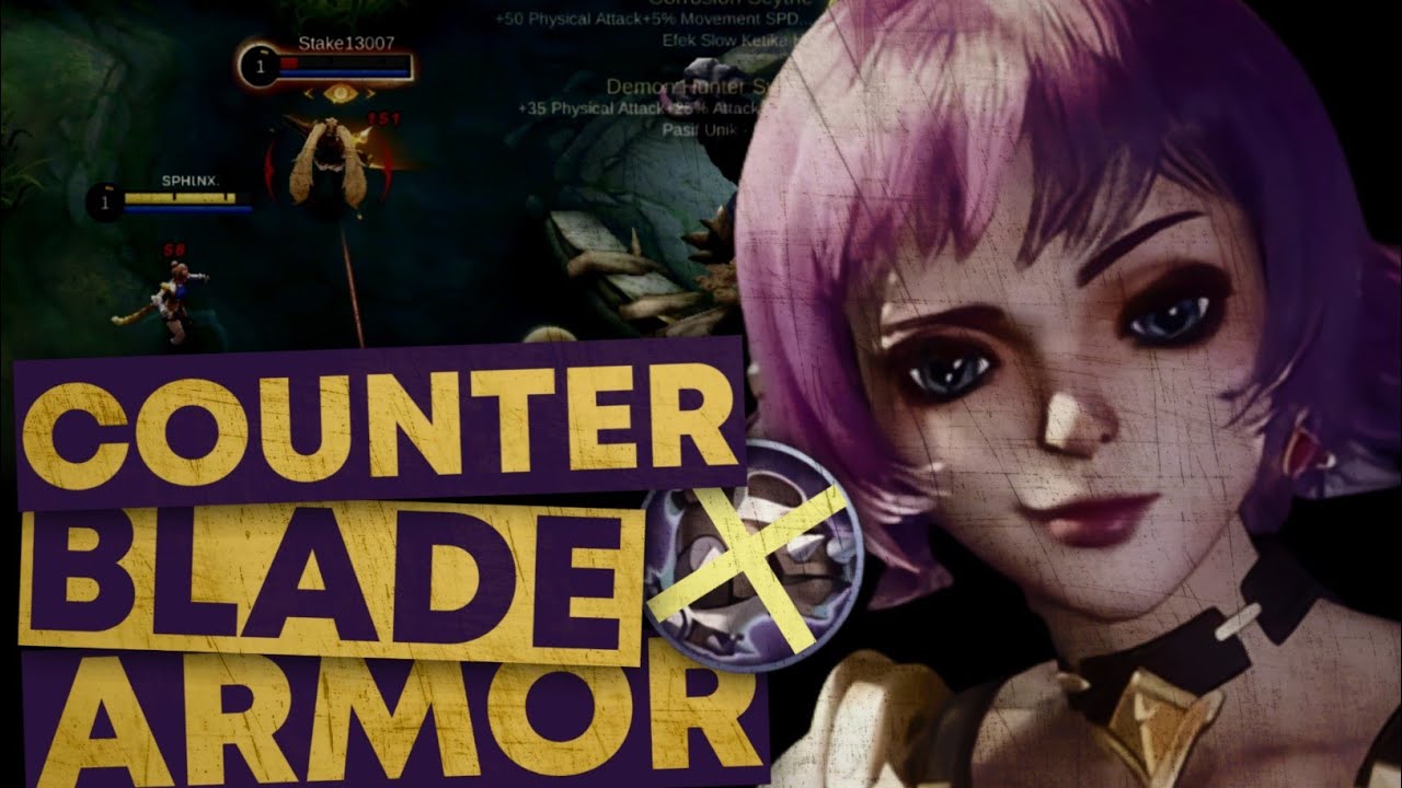 CARA COUNTER HERO MUSUH YANG PAKE BLADE ARMOR | CARA COUNTER ITEM BLADE ...