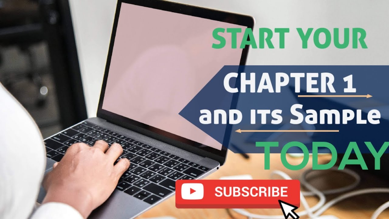 Writing Chapter 1 and Its Sample - YouTube