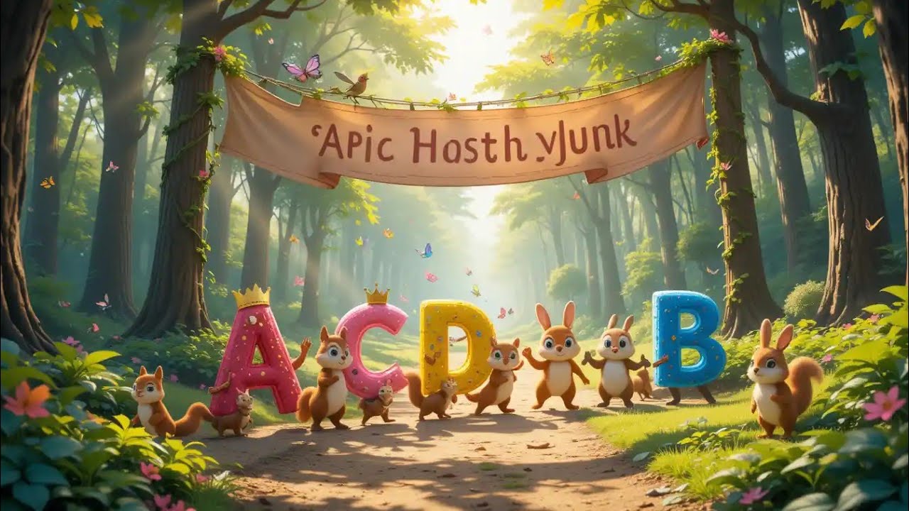 ABC Parade in the Forest | Fun Phonics & Alphabet Song for Kids - YouTube