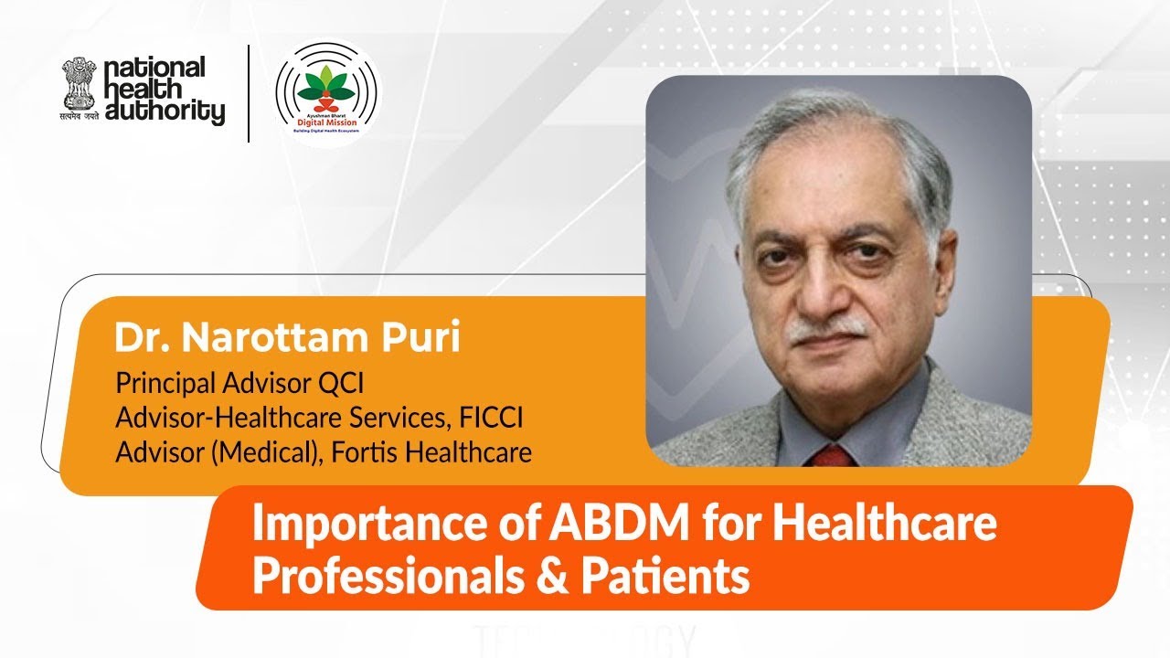Importance of #ABDM for #Healthcare Professionals and #Patients ...