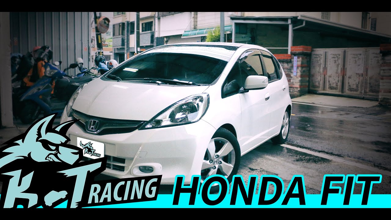 (HD)HONDA FIT GE installed KT Racing Coilovers - YouTube