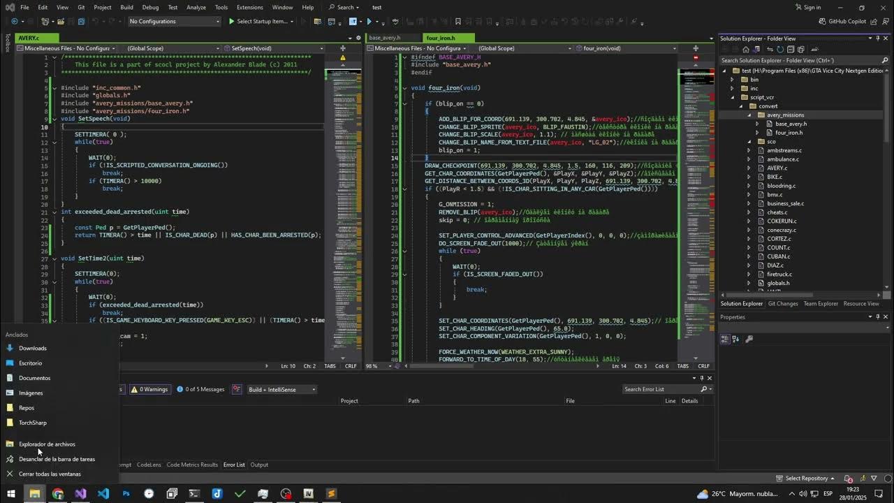 Gta VC Next Gen Avery Code Refactor and Improve Part 1 - YouTube