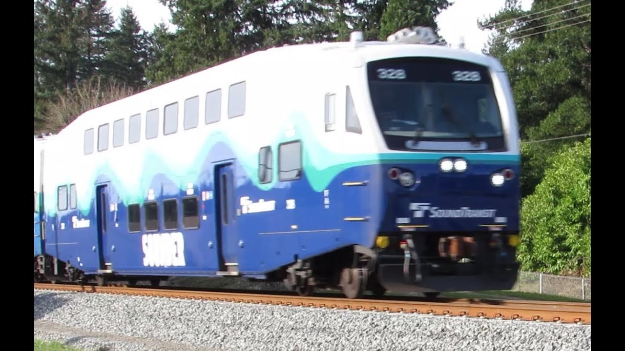 BNSF-Operated PTC Test Train Using Sounder Equipment on the Point ...