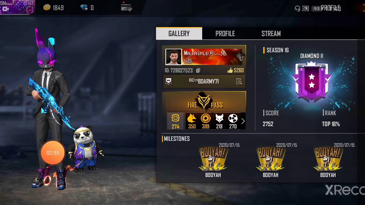 Top five player id - YouTube