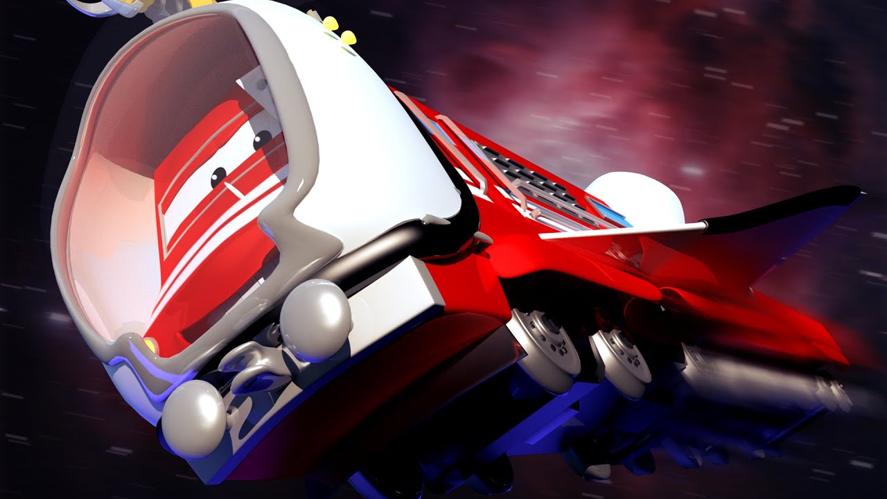 Troy The Train - Troy the SPACE SHUTTLE flies into SPACE to save Rudy ...