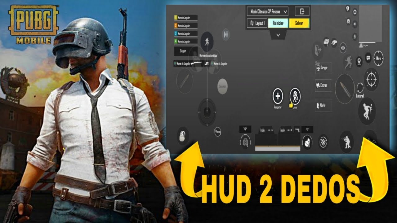 🔥 PUBG MOBILE AO VIVO 🔥 MELHOR HUD DE DOIS DEDOS 🔥 MELHOR HUD NO FRENTE ...